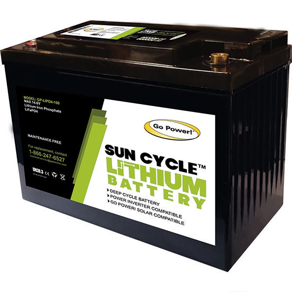 Valterra 584-82738 GP-LIFEPO4-100 Литиевая батарейка Черный 7ft.ru